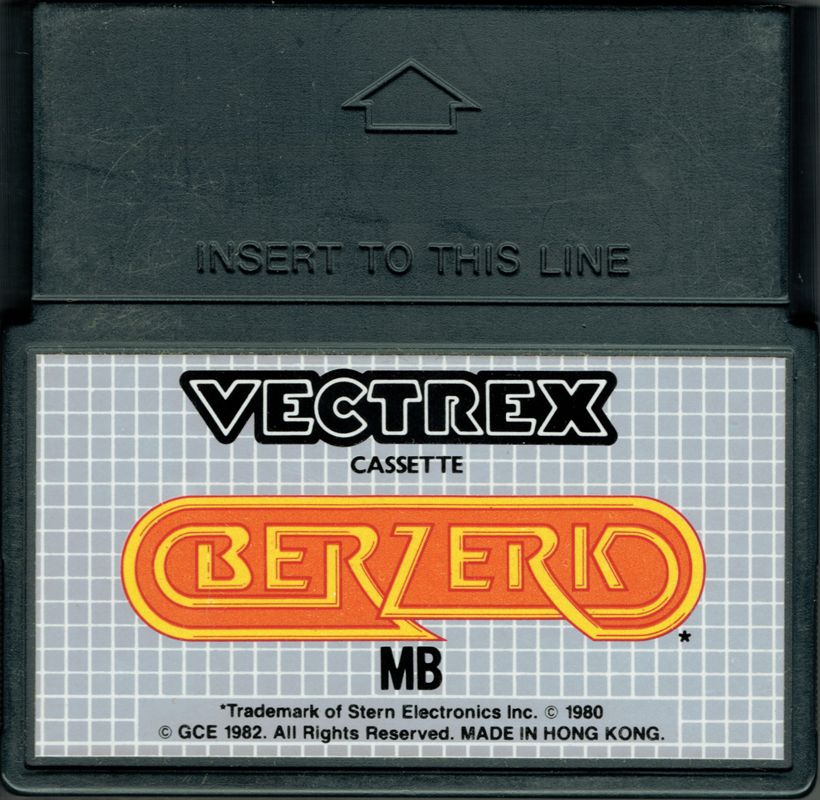 Berzerk cover or packaging material - MobyGames