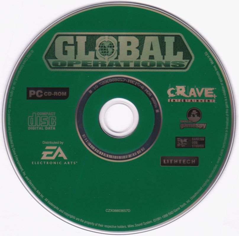 Global Operations cover or packaging material - MobyGames