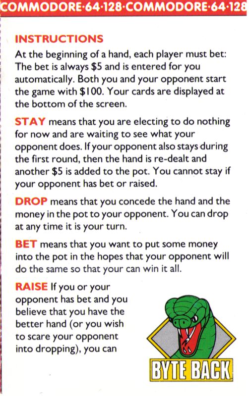 Strip Poker II Plus cover or packaging material - MobyGames