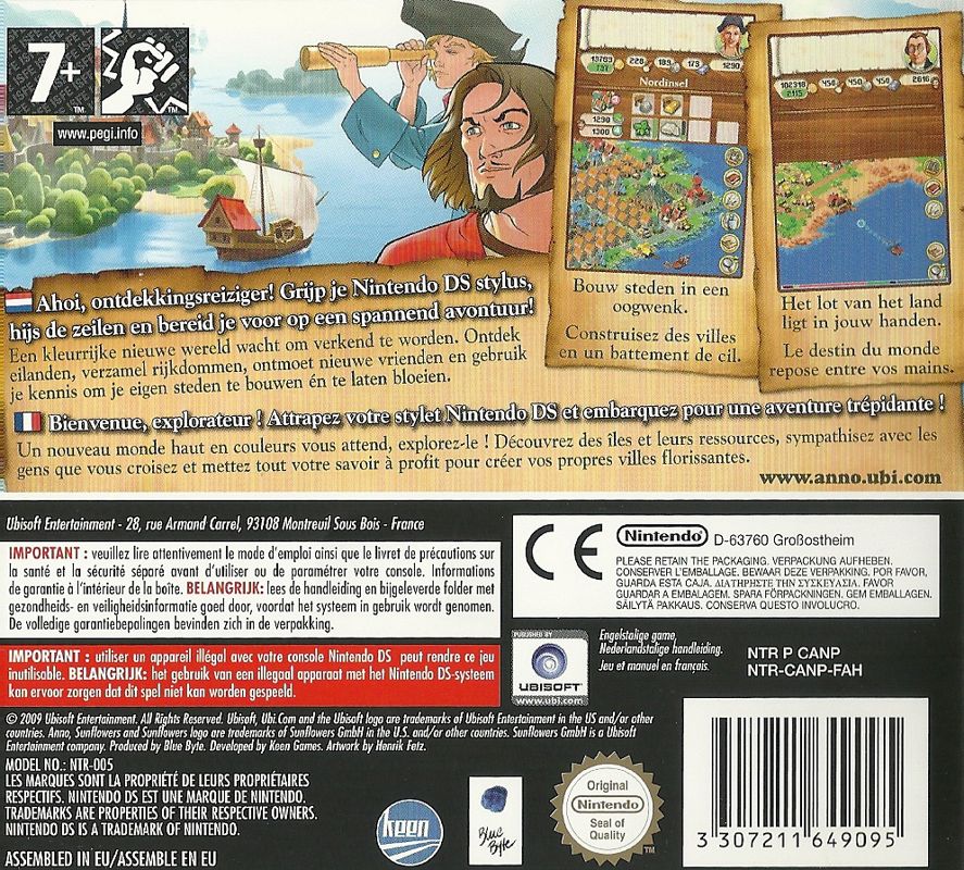 Dawn of Discovery cover or packaging material - MobyGames