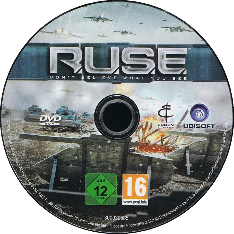 R.U.S.E.: The Art of Deception cover or packaging material - MobyGames