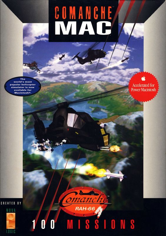 Comanche CD cover or packaging material - MobyGames