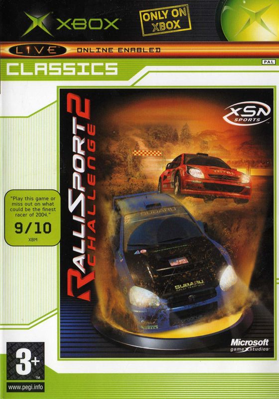RalliSport Challenge 2 cover or packaging material - MobyGames
