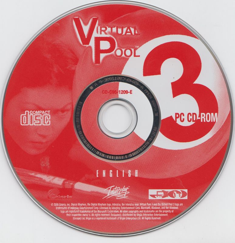 Virtual Pool 3 cover or packaging material - MobyGames
