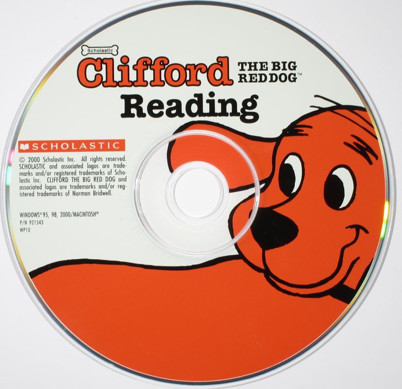 Clifford the Big Red Dog: Reading cover or packaging material - MobyGames