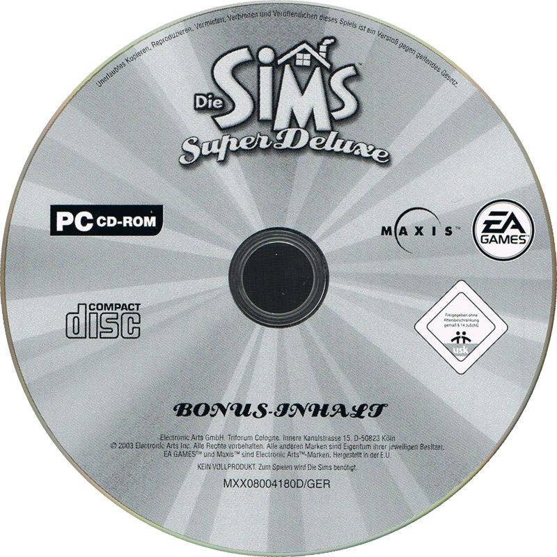 The Sims: Double Deluxe cover or packaging material - MobyGames
