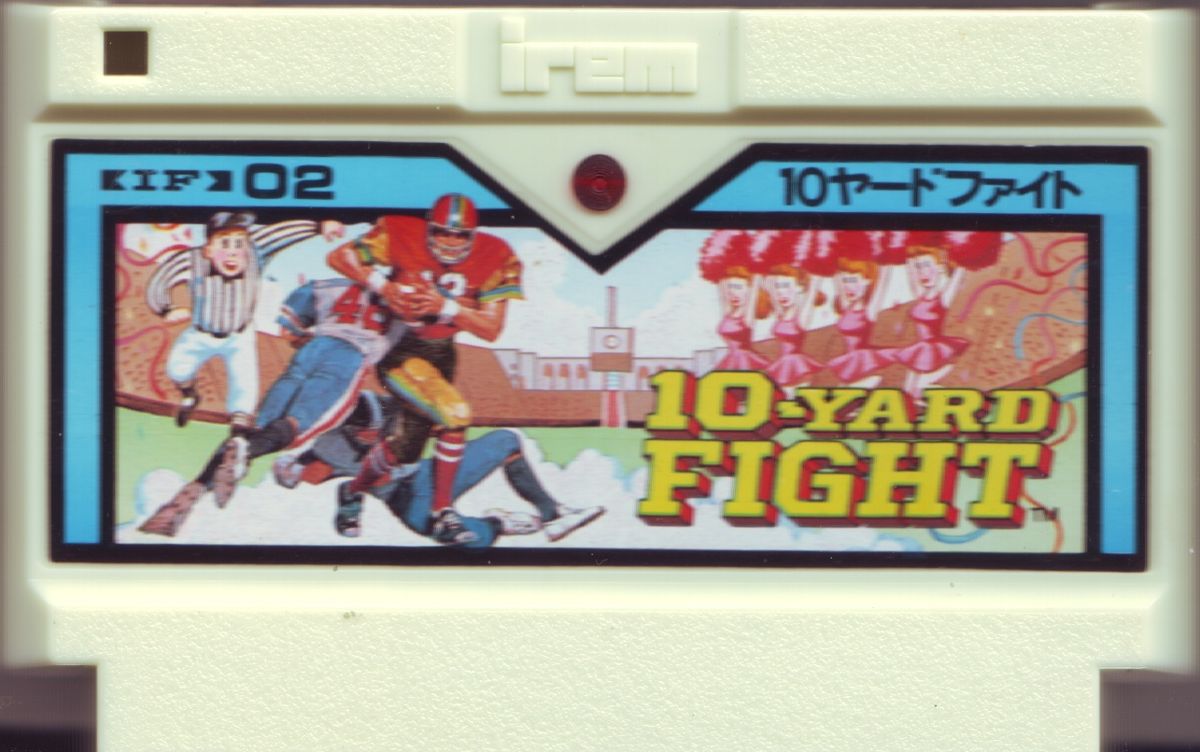 10-Yard Fight cover or packaging material - MobyGames