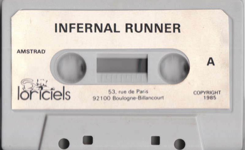 Infernal Runner cover or packaging material - MobyGames