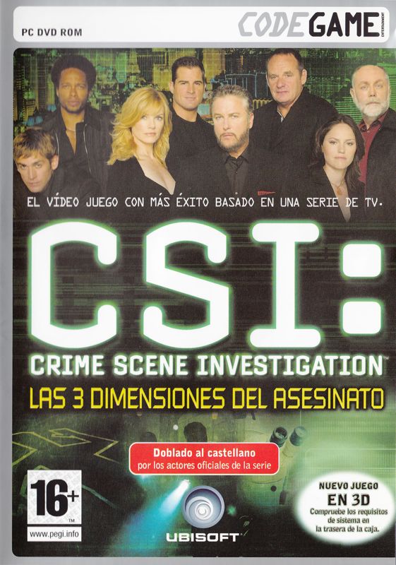 CSI: Crime Scene Investigation - 3 Dimensions of Murder cover or ...