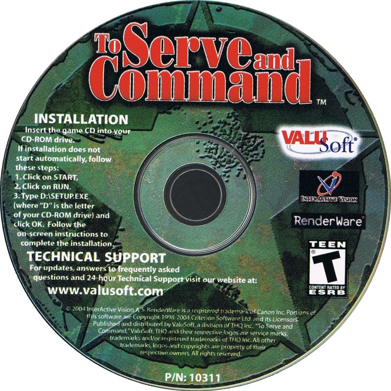 Chain of Command cover or packaging material - MobyGames