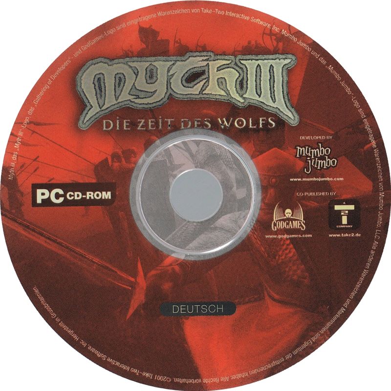 Myth III: The Wolf Age cover or packaging material - MobyGames
