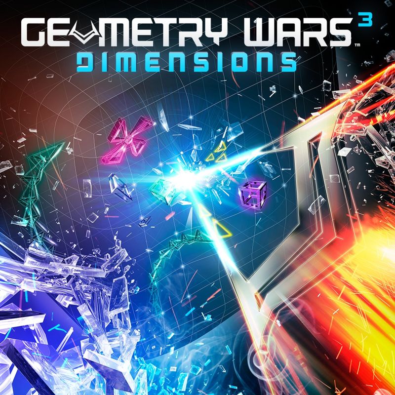 Geometry Wars 3: Dimensions - Evolved cover or packaging material ...