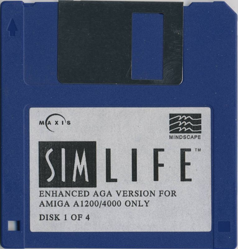 SimLife cover or packaging material - MobyGames
