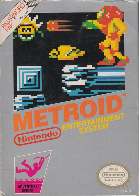 Metroid cover or packaging material - MobyGames