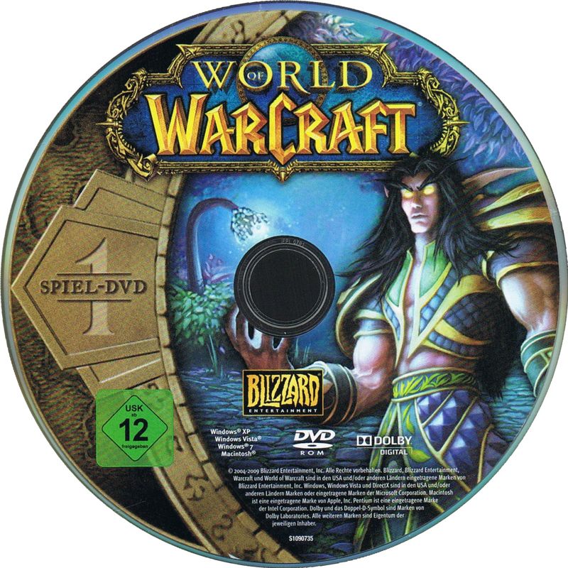 World of WarCraft cover or packaging material - MobyGames