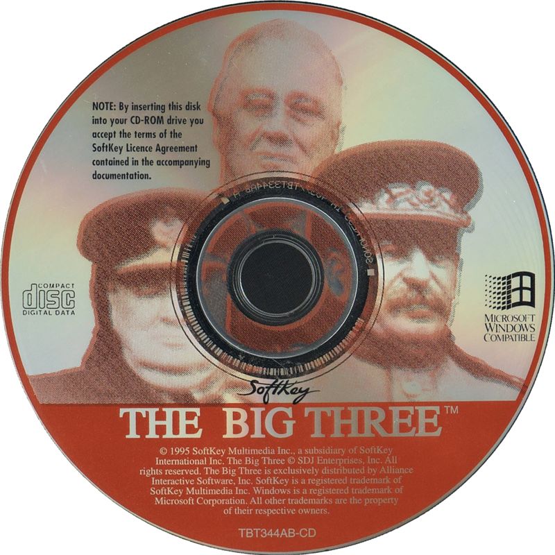 The Big Three cover or packaging material - MobyGames