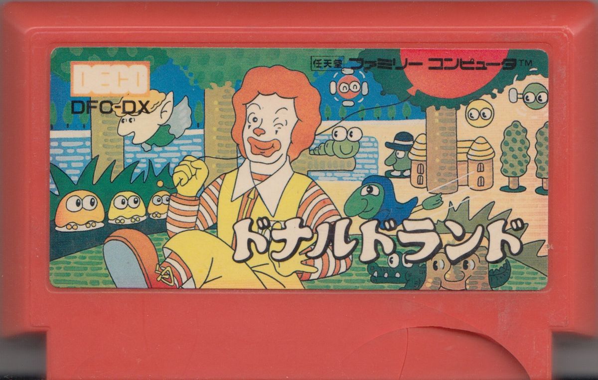 Donald Land cover or packaging material - MobyGames