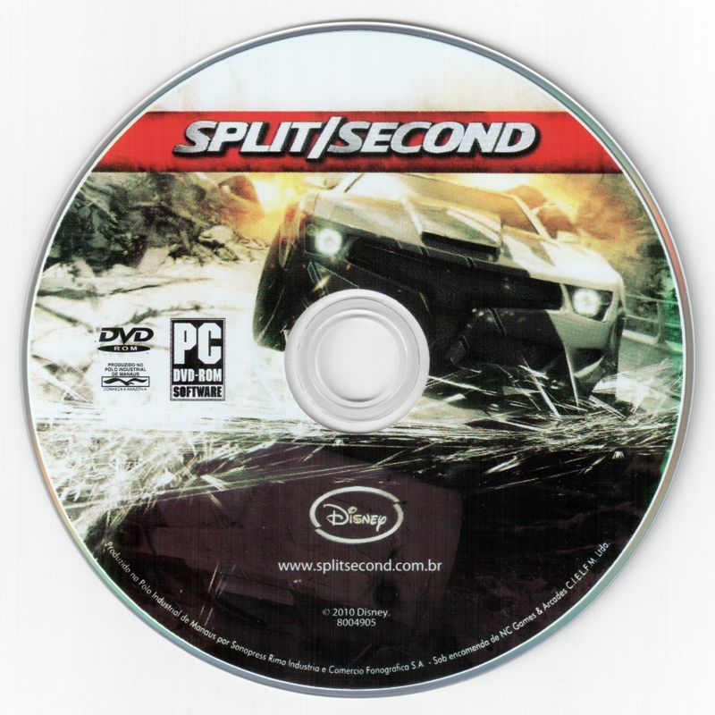 Split/Second cover or packaging material - MobyGames