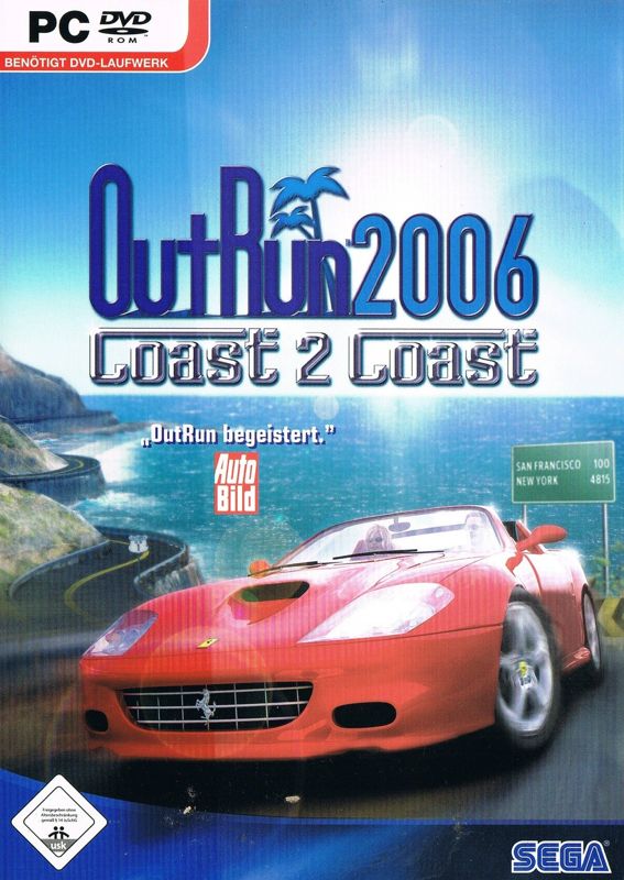 OutRun 2006: Coast 2 Coast cover or packaging material - MobyGames