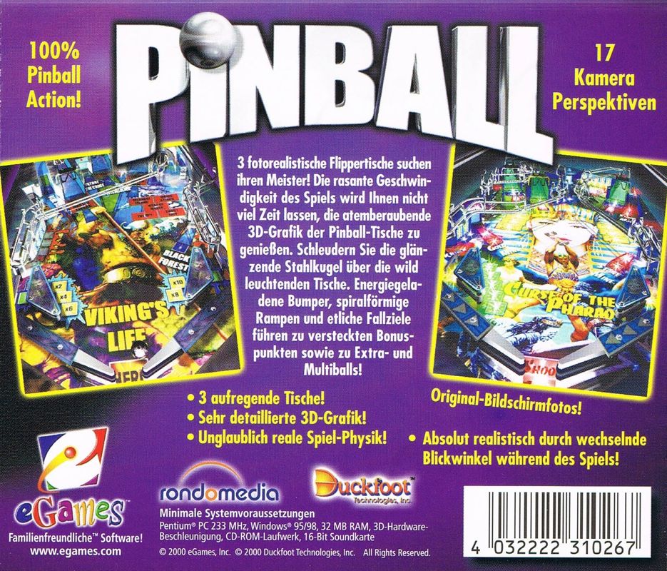Pinball: Full-Tilt Fun! cover or packaging material - MobyGames