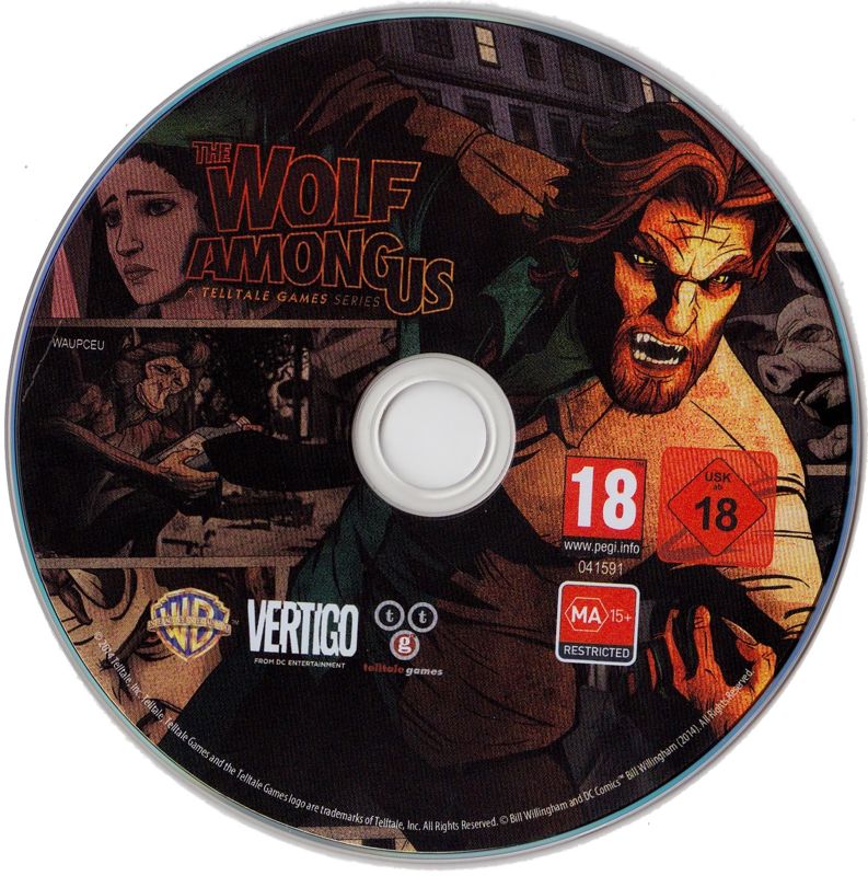 The Wolf Among Us Cover Or Packaging Material Mobygames