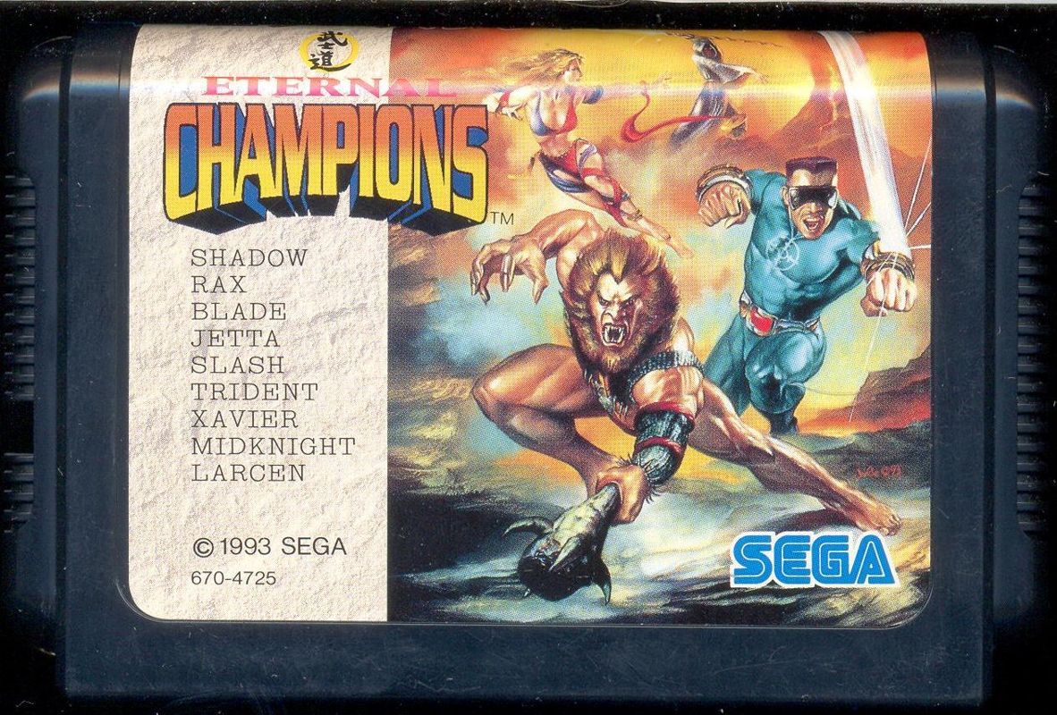 Eternal Champions cover or packaging material - MobyGames
