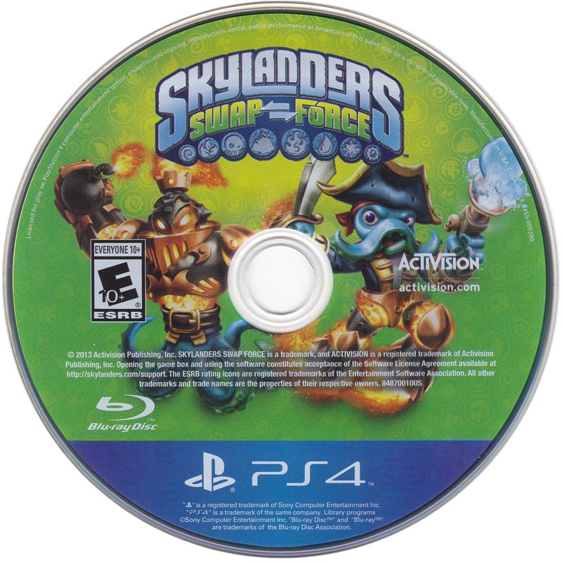 Skylanders: Swap Force cover or packaging material - MobyGames