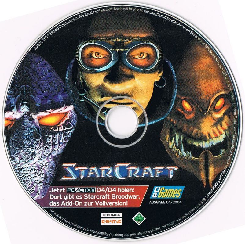 StarCraft cover or packaging material - MobyGames