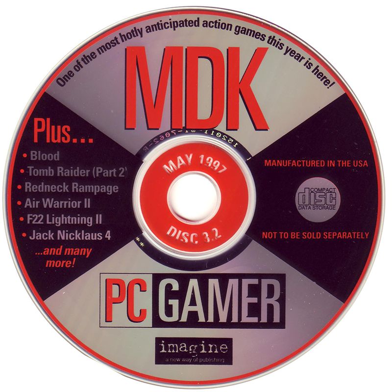 MDK cover or packaging material - MobyGames