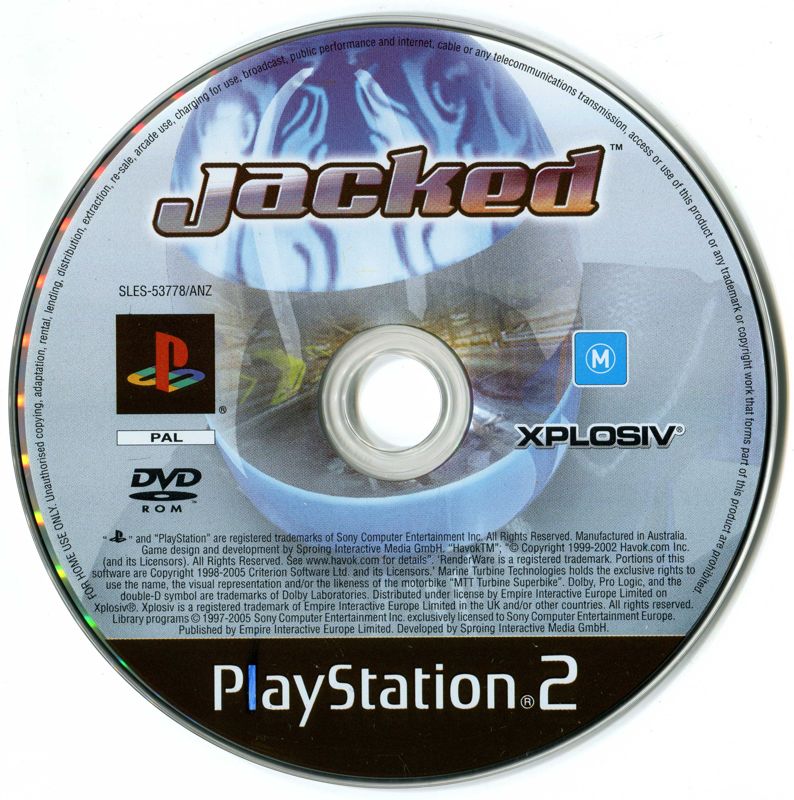 Jacked cover or packaging material - MobyGames