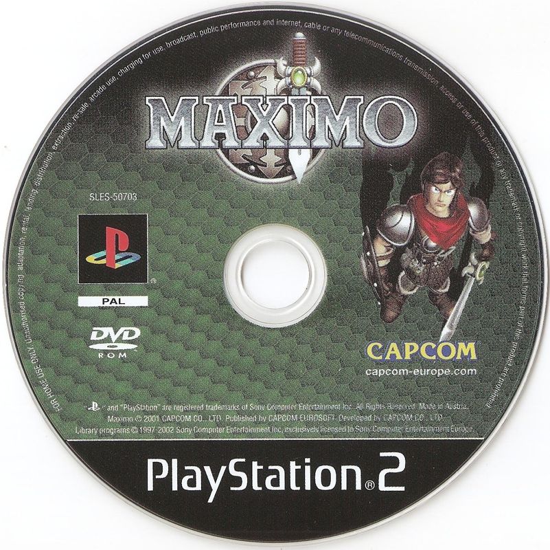 Maximo: Ghosts to Glory cover or packaging material - MobyGames