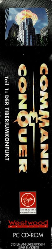 Command & Conquer cover or packaging material - MobyGames
