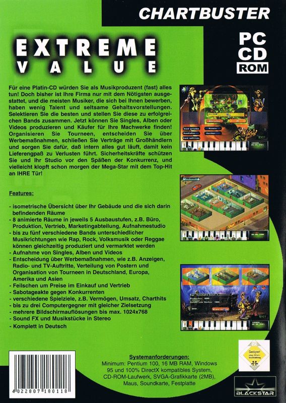 Chartbuster cover or packaging material - MobyGames