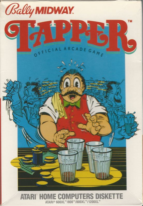 Tapper cover or packaging material - MobyGames