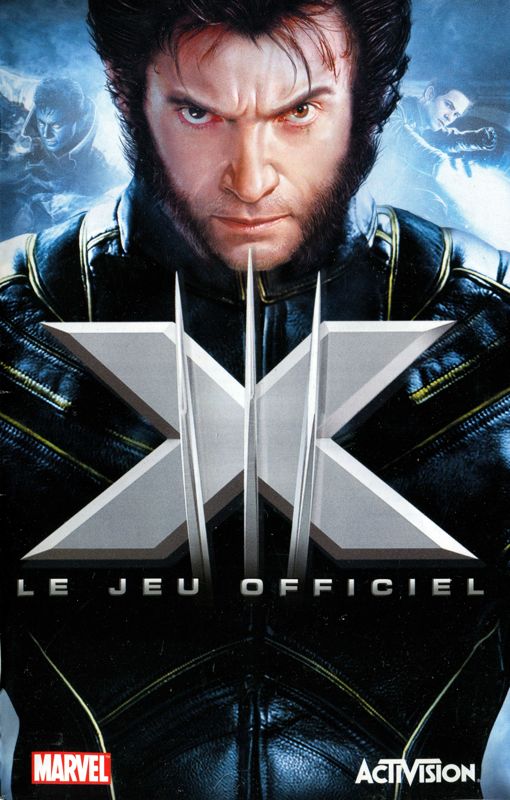 X-Men: The Official Game cover or packaging material - MobyGames