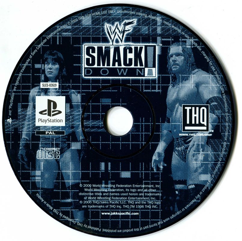 WWF Smackdown! cover or packaging material - MobyGames