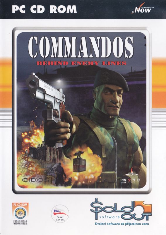 Commandos: Behind Enemy Lines cover or packaging material - MobyGames
