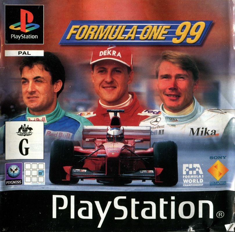 Formula One 99 cover or packaging material - MobyGames
