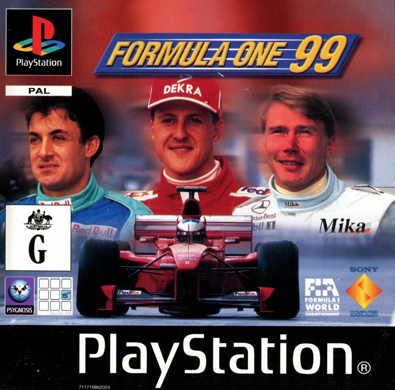 Formula One 99 cover or packaging material - MobyGames