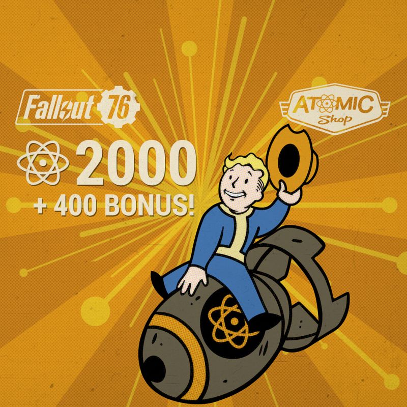 Fallout 76: 2000 (+400 Bonus) Atoms - MobyGames
