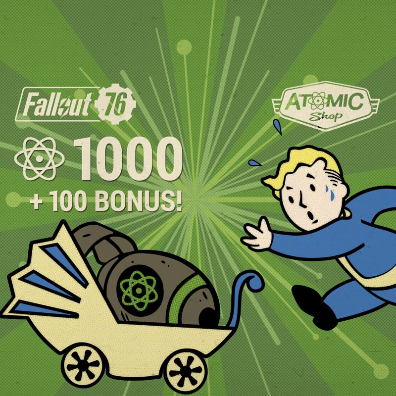 Fallout 76: 1000 (+100 Bonus) Atoms (2018) - MobyGames