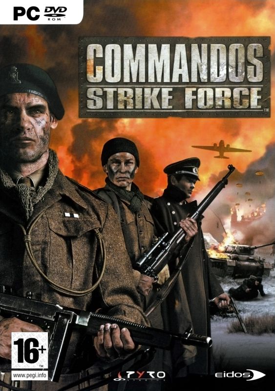 Commandos: Strike Force cover or packaging material - MobyGames
