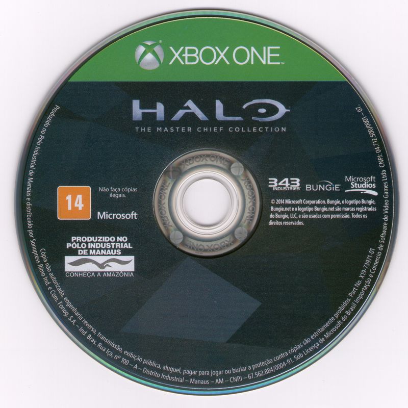 Halo: The Master Chief Collection cover or packaging material - MobyGames