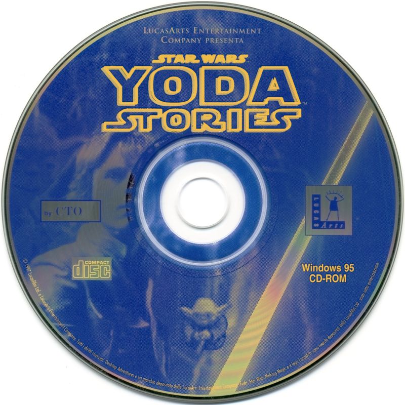 Star Wars: Yoda Stories cover or packaging material - MobyGames
