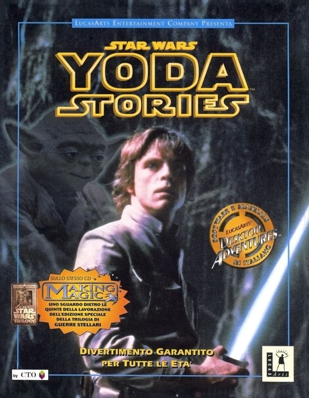 Star Wars: Yoda Stories cover or packaging material - MobyGames