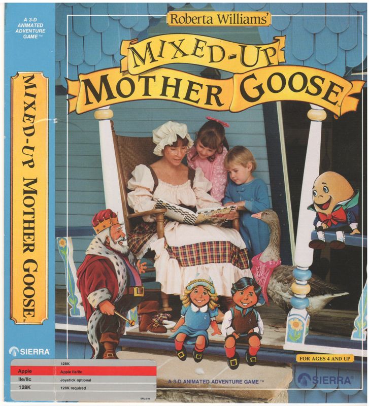 Roberta Williams’ Mixed-Up Mother Goose credits (Apple II, 1990 ...