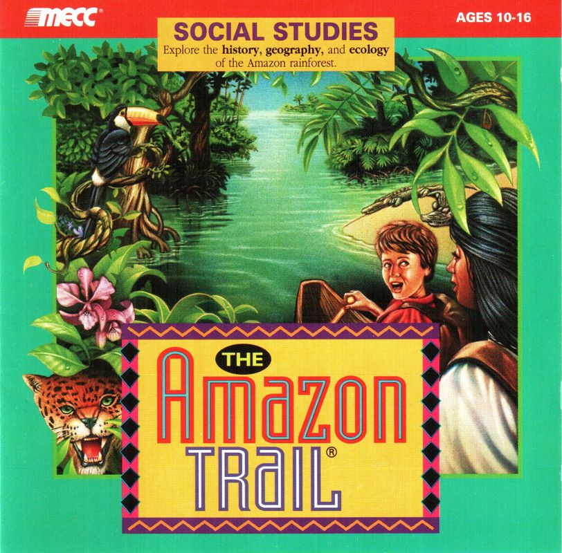 The Amazon Trail cover or packaging material - MobyGames