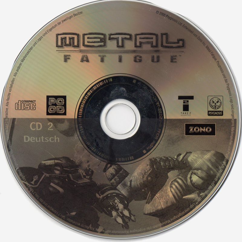 Metal Fatigue cover or packaging material - MobyGames