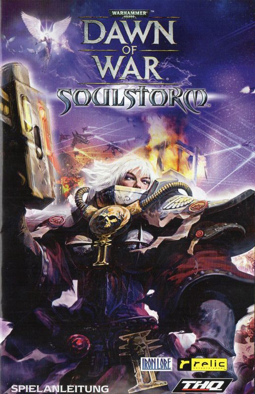 Warhammer 40,000: Dawn of War - Soulstorm cover or packaging material ...