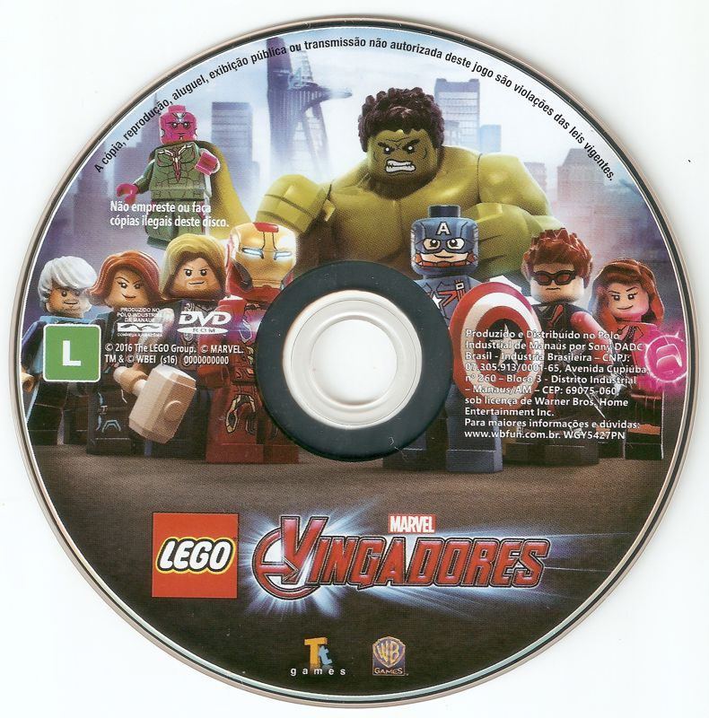 LEGO Marvel Avengers cover or packaging material - MobyGames